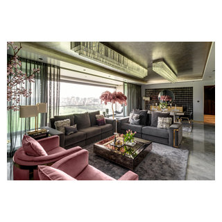 The Midas Touch - Contemporary - Living Room - Pune - by ZERO9 | Houzz