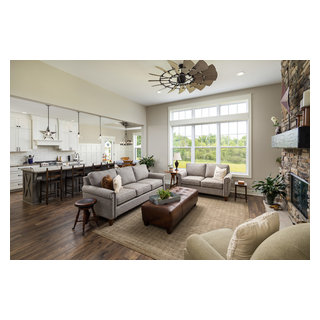 The Oakcrest - Living Room - Farmhouse - Living Room - Grand Rapids ...