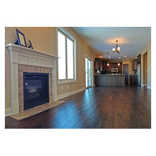 The "Oakton" Model Great Room - Craftsman - Living Room - Chicago - by ...