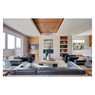 The Point in Patterson Heights - Midcentury - Living Room - Calgary ...