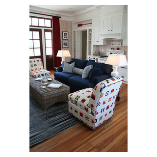 The Red Rickshaw - Traditional - Living Room - Raleigh - by The Red ...