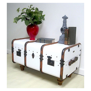 The repurposed trunk - side - Traditional - Living Room - Toronto ...