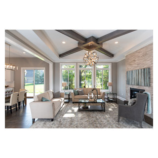 The Tiffany - Transitional - Living Room - Detroit - by Sapphire Luxury ...