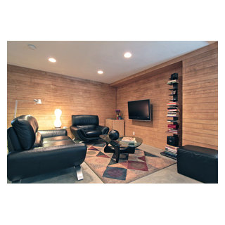 The Underground Living Room - Modern - Living Room - Seattle - by First ...