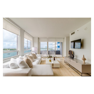 THE WAVERLY - SOUTH BEACH (1508) - Modern - Living Room - Miami - by ...