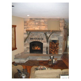 THE Z-MAX Zero Clearance Fireplace - Montagne - Salon - Minneapolis ...