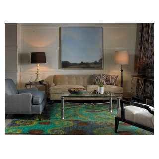 Thom Filicia Interior Designer - Traditional - Living Room - Los ...