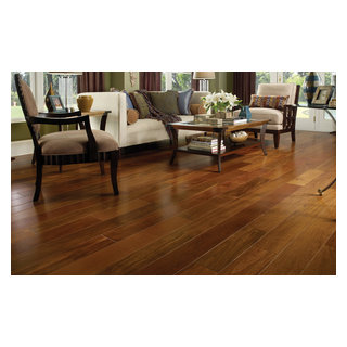 Tiete Chestnut Engineered Hardwood Flooring - Contemporary - Living ...