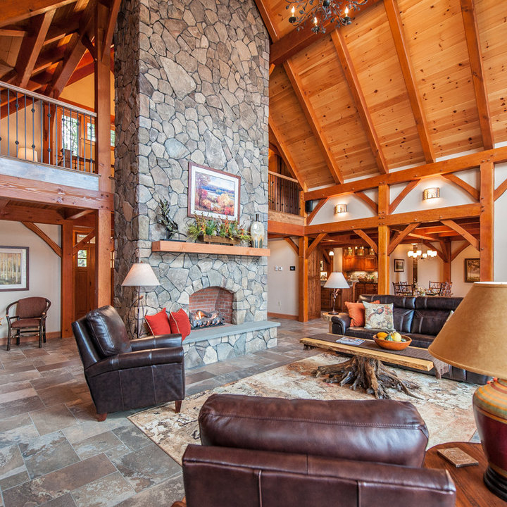 Lake House Living Room - Photos & Ideas | Houzz