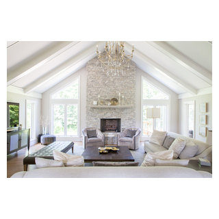 Stately Family Home - Contemporary - Living Room - Cedar Rapids - by ...