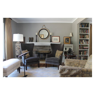 TMR Music Room/Library/Extension - Transitional - Living Room ...