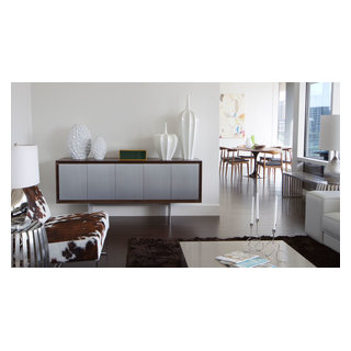 Tom Gaglardi (Dallas Stars Owner) Residence - Modern - Living Room ...