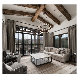 Top 10 Mansions by Fratantoni Design - Farmhouse - Living Room ...