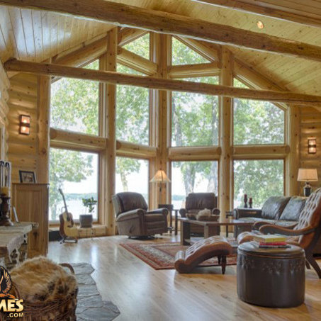 Log Window Trim - Photos & Ideas | Houzz