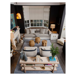 Townhouse Living & Dining Room - Contemporary - Living Room - New York ...