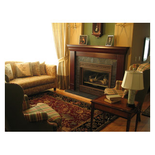 Traditional Colonial / Federal style Living Room - Traditional - Living ...