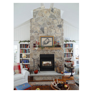 Traditional Country Fireplace - Traditional - Living Room - Toronto ...
