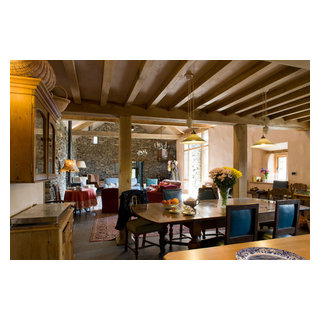 Traditional Lakeland Barn - Living Room - Other - by Haigh Architects ...