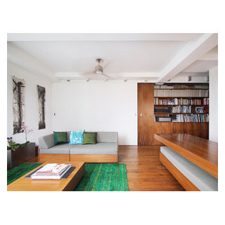 Transformer Loft - Modern - Living Room - New York - by Architecture ...