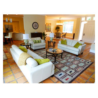 Transitional Home - Transitional - Living Room - Miami - by InStyle ...