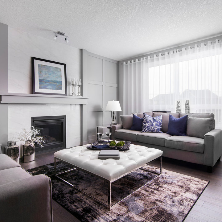 Transitional Modern Living Room - Photos & Ideas | Houzz