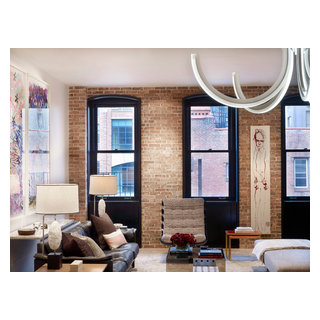 Tribeca Residence - Contemporary - Living Room - New York - by Dirk ...