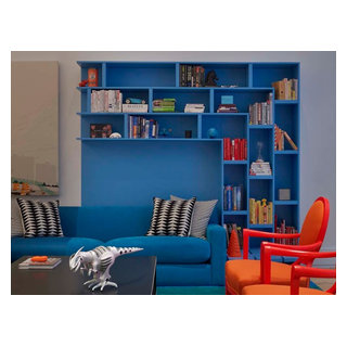 Tribeca triplex - Modern - Living Room - New York - by Ghislaine Viñas ...