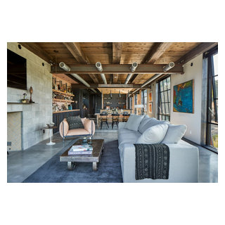 Trolley House - Industrial - Living Room - New York - by Beinfield ...