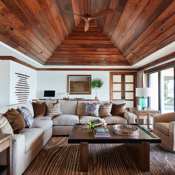 75 Tropical Living Room Ideas You'll Love - September, 2024 | Houzz