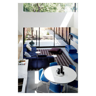 True Blue Terrace - Contemporary - Living Room - by Nexus Designs | Houzz