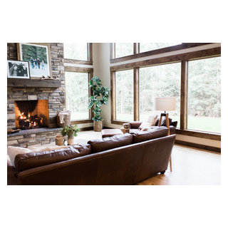 True North Timbers - Rustic - Living Room - Phoenix - by Fineline ...