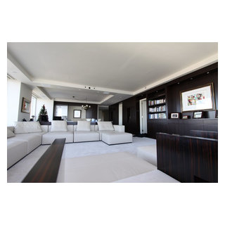 Trump Condo - Modern - Living Room - Other - by DESIGN QUEST NY, LTD ...