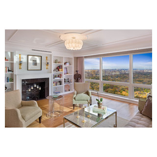 Trump Tower Duplex - Traditional - Living Room - New York - by Split ...