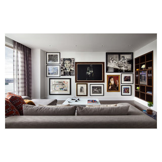 Trump World Tower - Contemporary - Living Room - New York - by Noelia ...