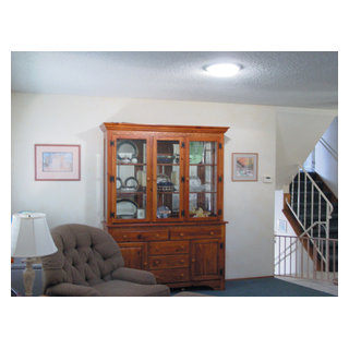 Tubular Skylight after - Classique - Salon - Denver - par Tile Meister ...