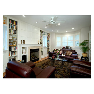 Tudor Style Addition Renovation 1 - Traditional - Living Room - DC ...