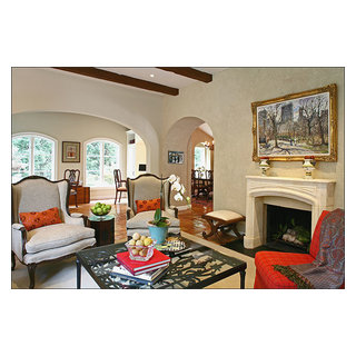 Tuscan Treasure - Mediterranean - Living Room - DC Metro - by Bowers ...