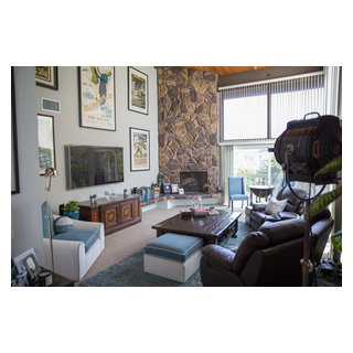 UFC Patio & Home Makeover | Living Room | Venice Beach - Eclectic ...