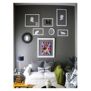 Union jack - Contemporary - Living Room - Toronto | Houzz