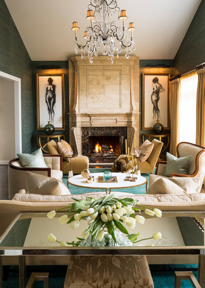 Room of the Day: Suburban Foyer Makes a Powerful First Impression