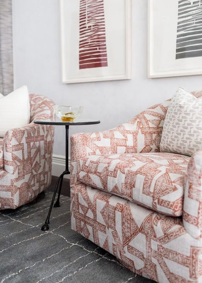 Color and Texture Create an Elegant Living Room