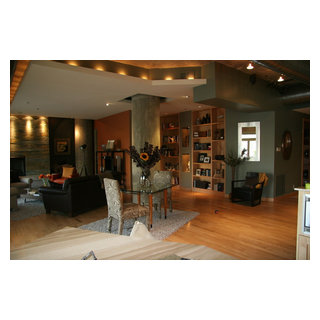 urban condo - Modern - Living Room - Omaha - by Gary Rumbaugh ...