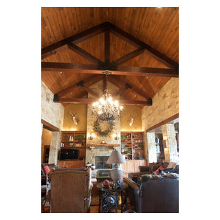 Uvalde Ranch House - Rustic - Living Room - Austin - by A-Design By ...