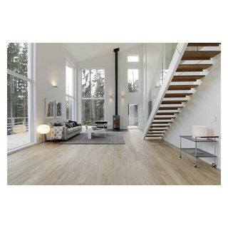 Våra fönster i moderna hus - Contemporary - Living Room - Stockholm ...