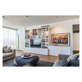 van Wettering Residence - Contemporary - Living Room - Melbourne - by ...