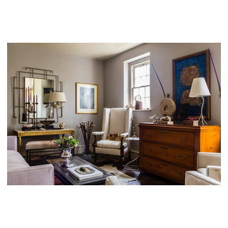 vanCollier house - Eclectic - Living Room - Raleigh - by Catherine ...
