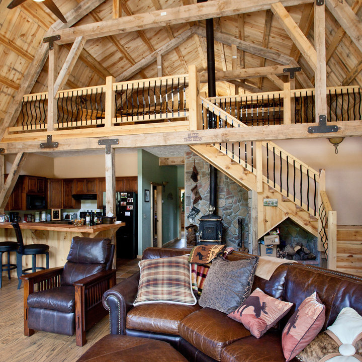 Post And Beam Interiors - Photos & Ideas | Houzz