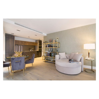 Vauxhall Property - Living Room - London - by Misha Andersen Design Ltd ...