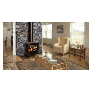 Vermont Castings - Defiant Wood Stove - Traditional - Living Room ...