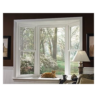 Vinyl Bay Window - Classique - Salon - San Francisco - par Pella Doors ...